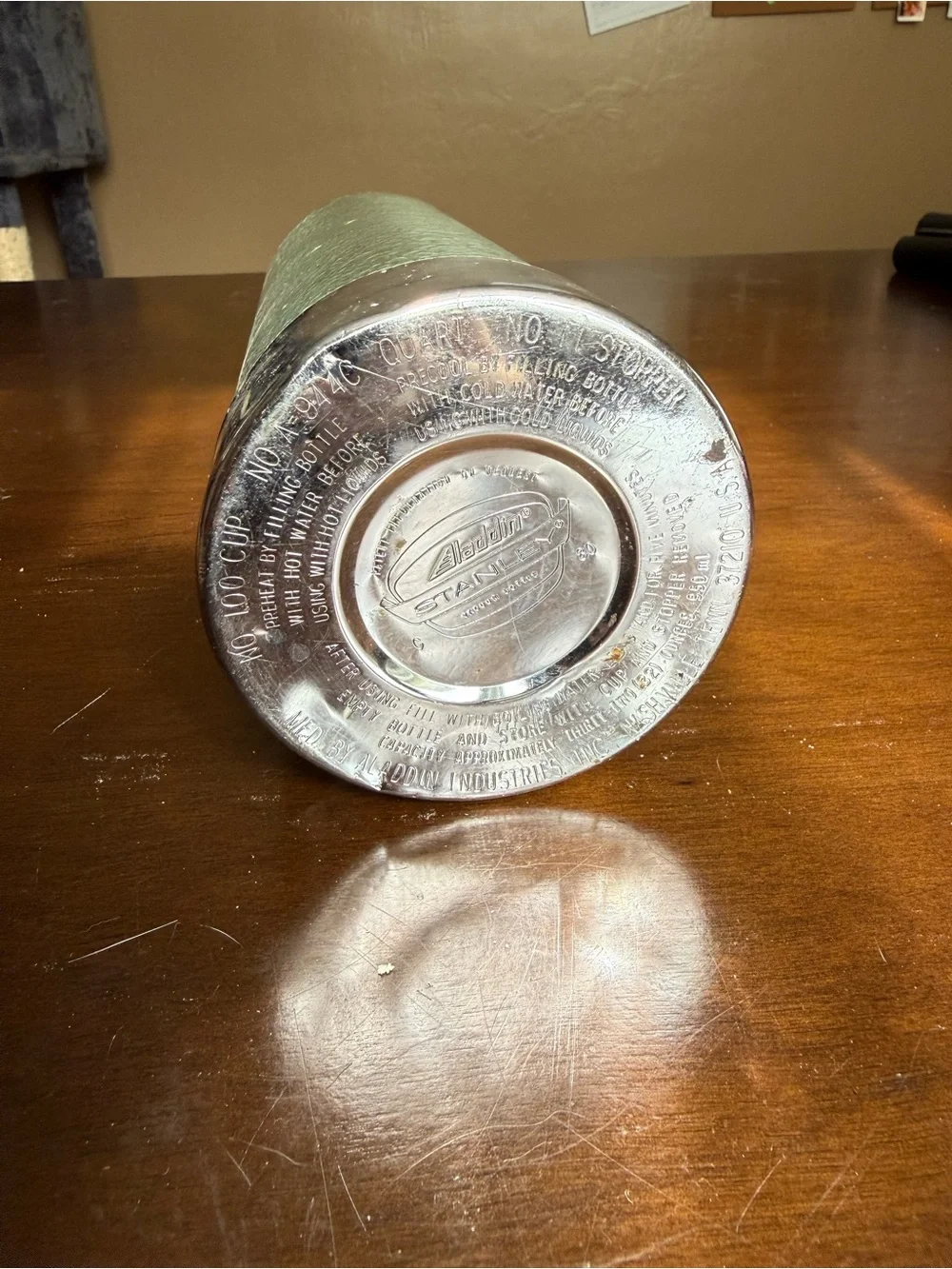 Stanley | Dining | Vintage Aladdin Green Metal Steel Stanley A944c ...
